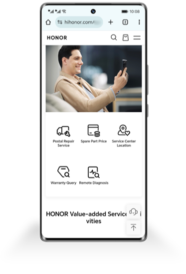 Enjoy Multiple High-quality Official After-sales Service with HONOR