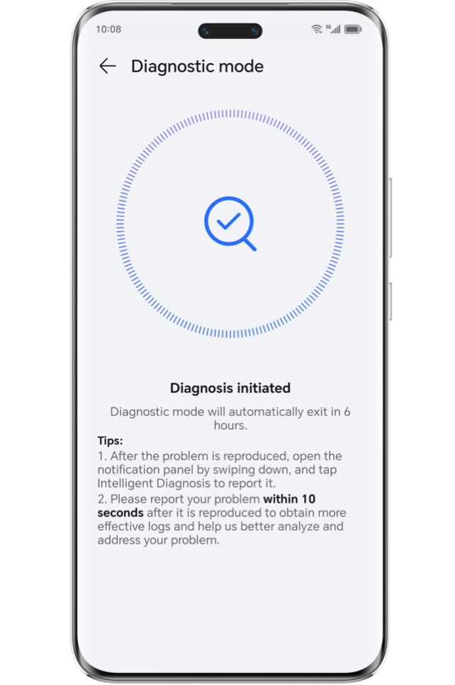 How to use the self-service log feedback function