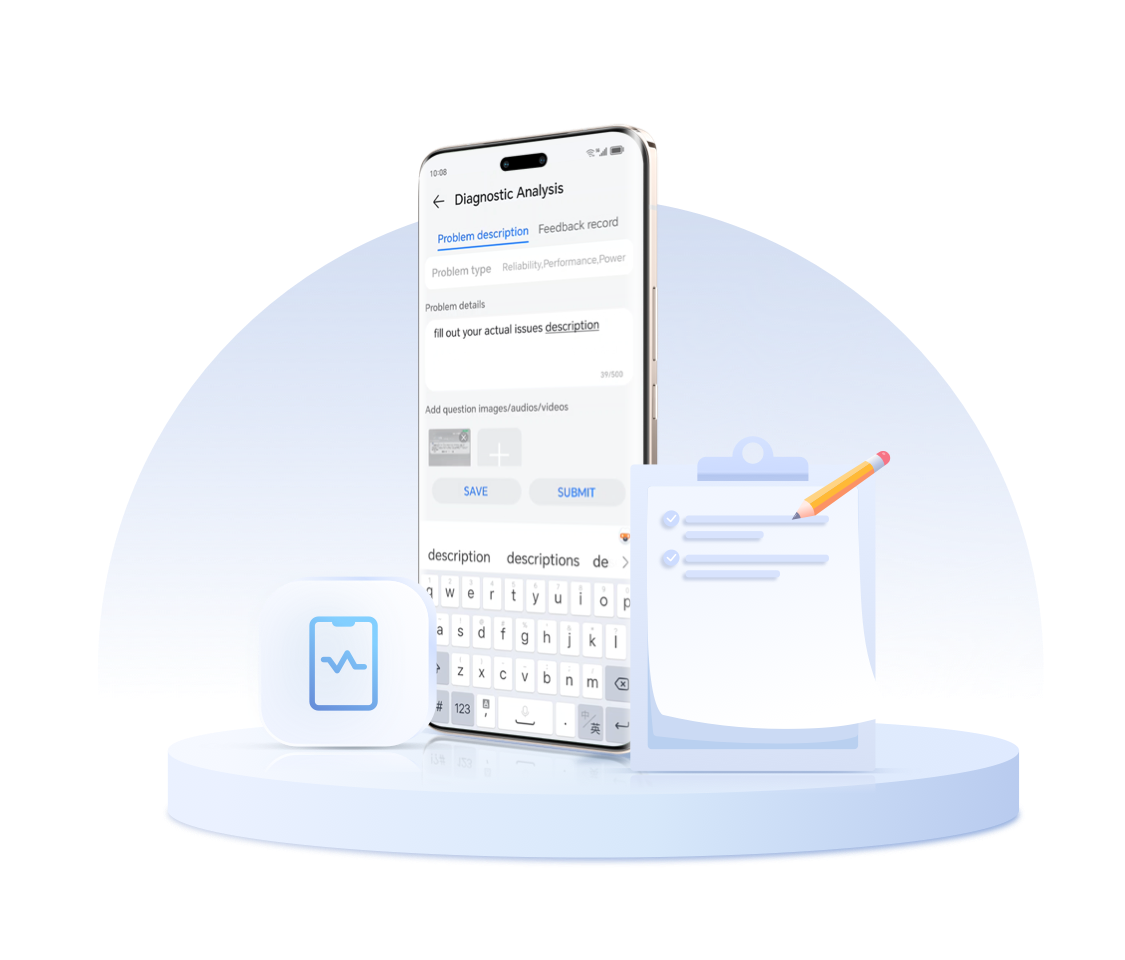 How to use the self-service log feedback function
