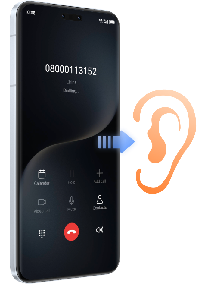 mobile screen black when calling
