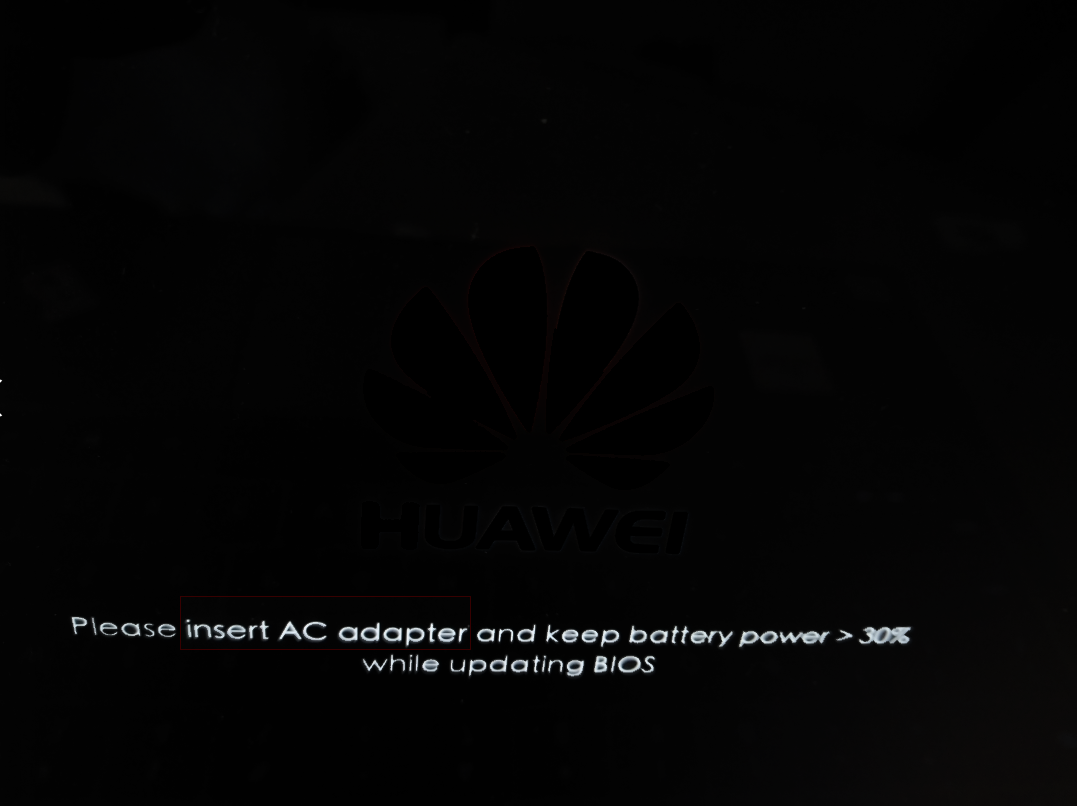 BIOS update