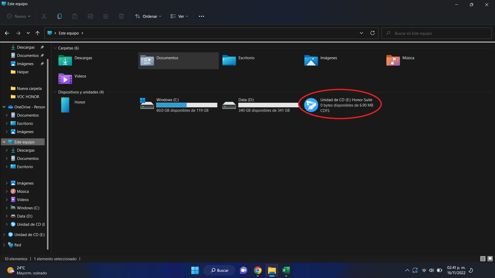 Guía de uso para HONOR Suite