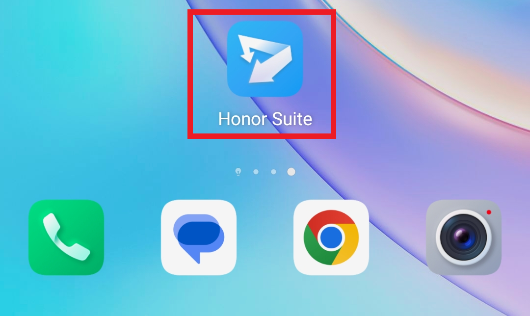 Guía de uso para HONOR Suite