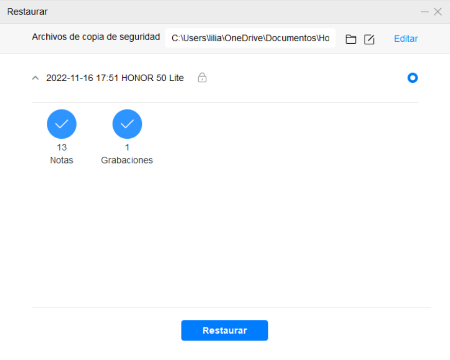 Guía de uso para HONOR Suite