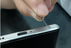 SIM card slot is damaged