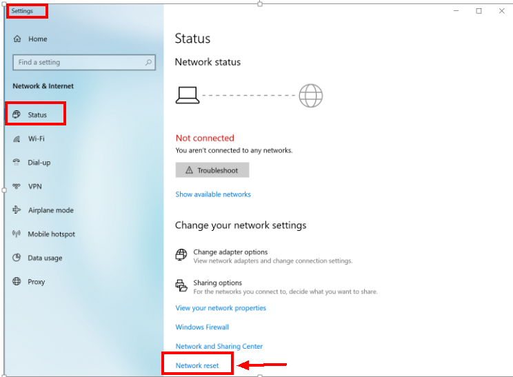 Unable to connect my computer to the Wi-Fi