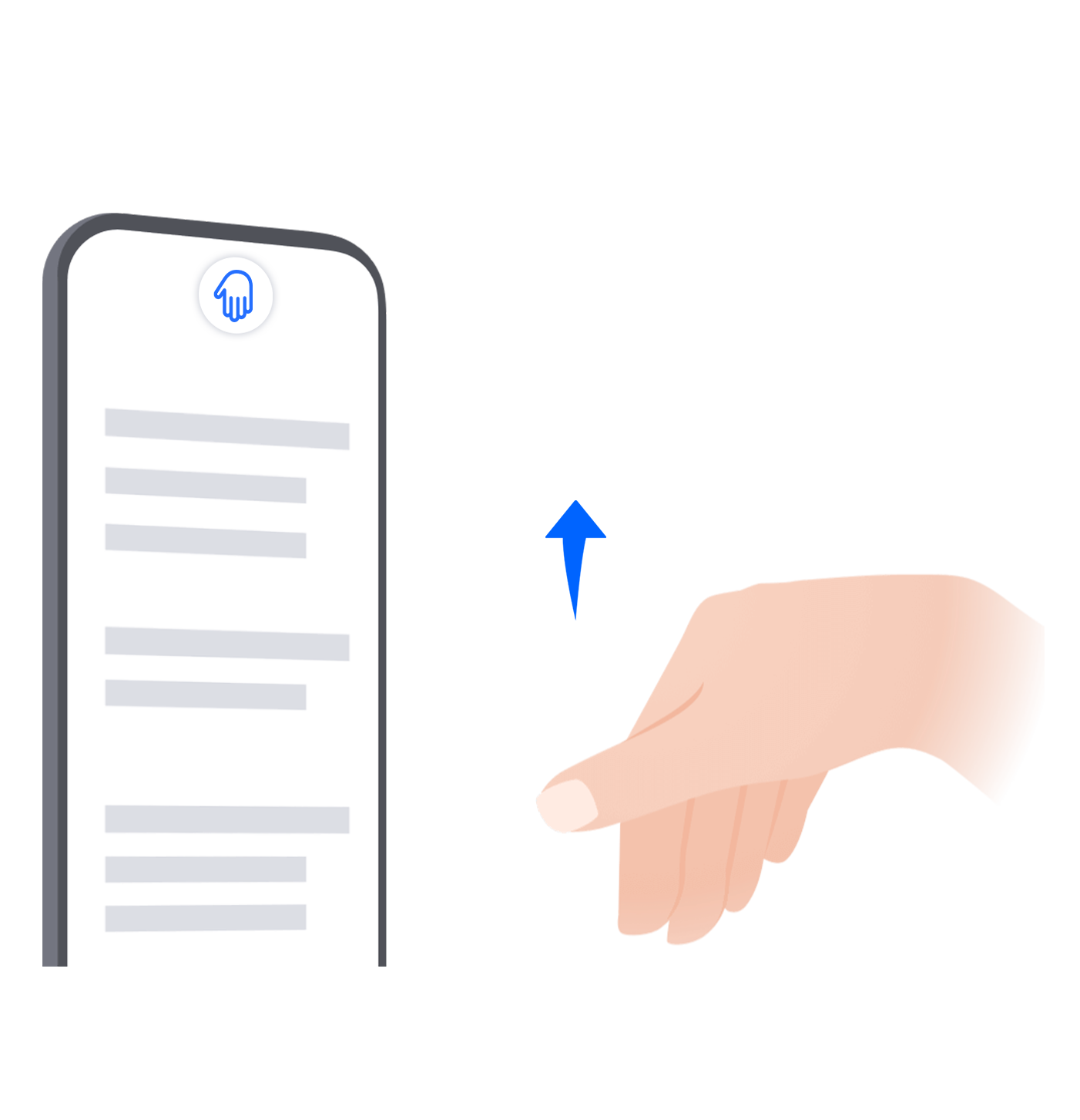 Air scroll