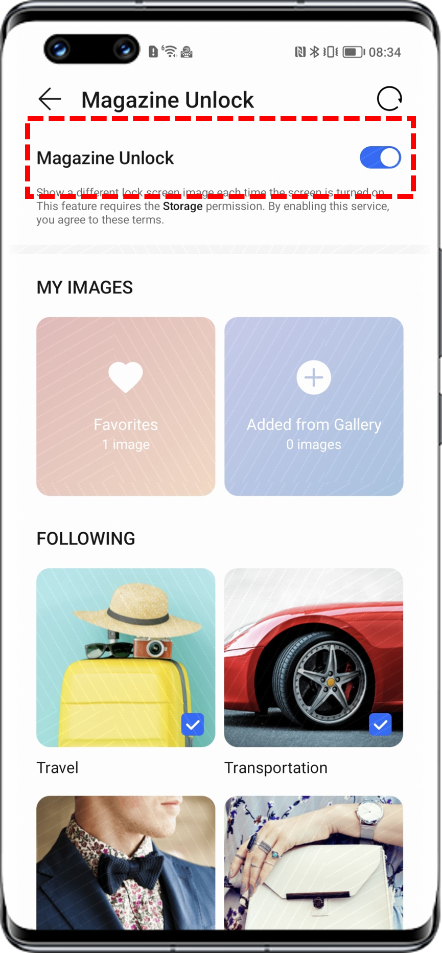 Enable/Disable Magazine Unlock