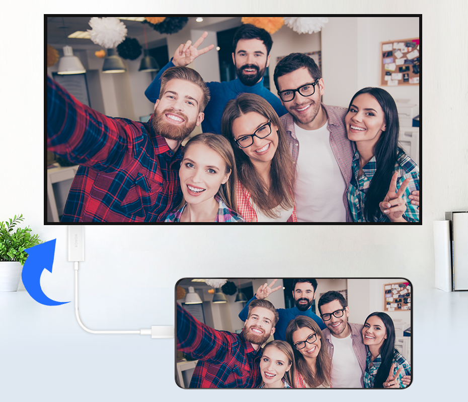 Phone Projection Using a Wired Connection