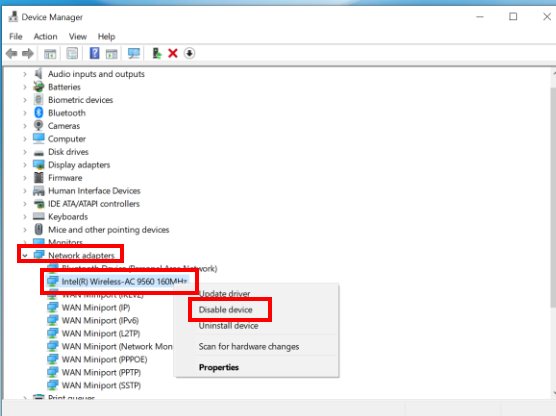 Unable to find the Wi-Fi icon on my computer