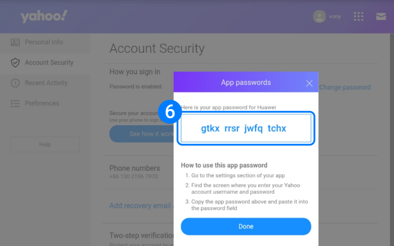 Prijavljivanje na Yahoo nalog sa tačnom lozinkom u preinstaliranoj aplikaciji Mail nije moguće