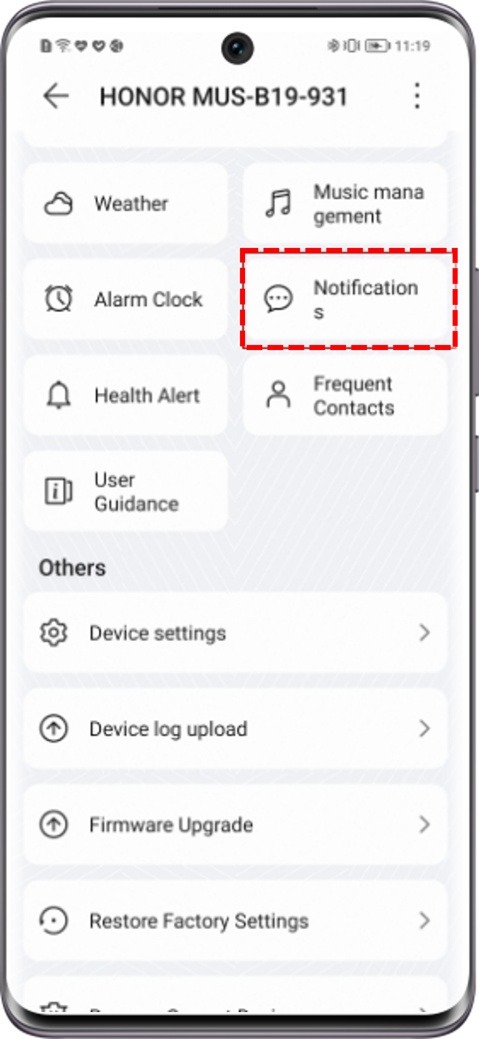 How to enable and disable notifications